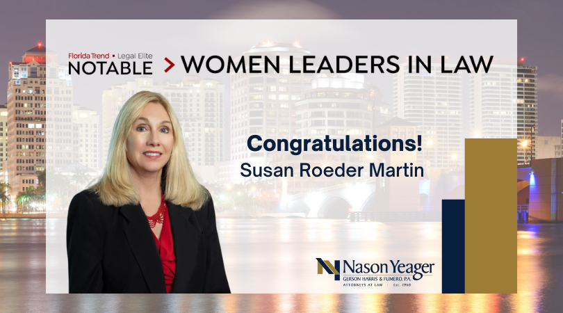 Susan Roeder Martin Recognized in Florida Trend's 2024 Notable Women ...
